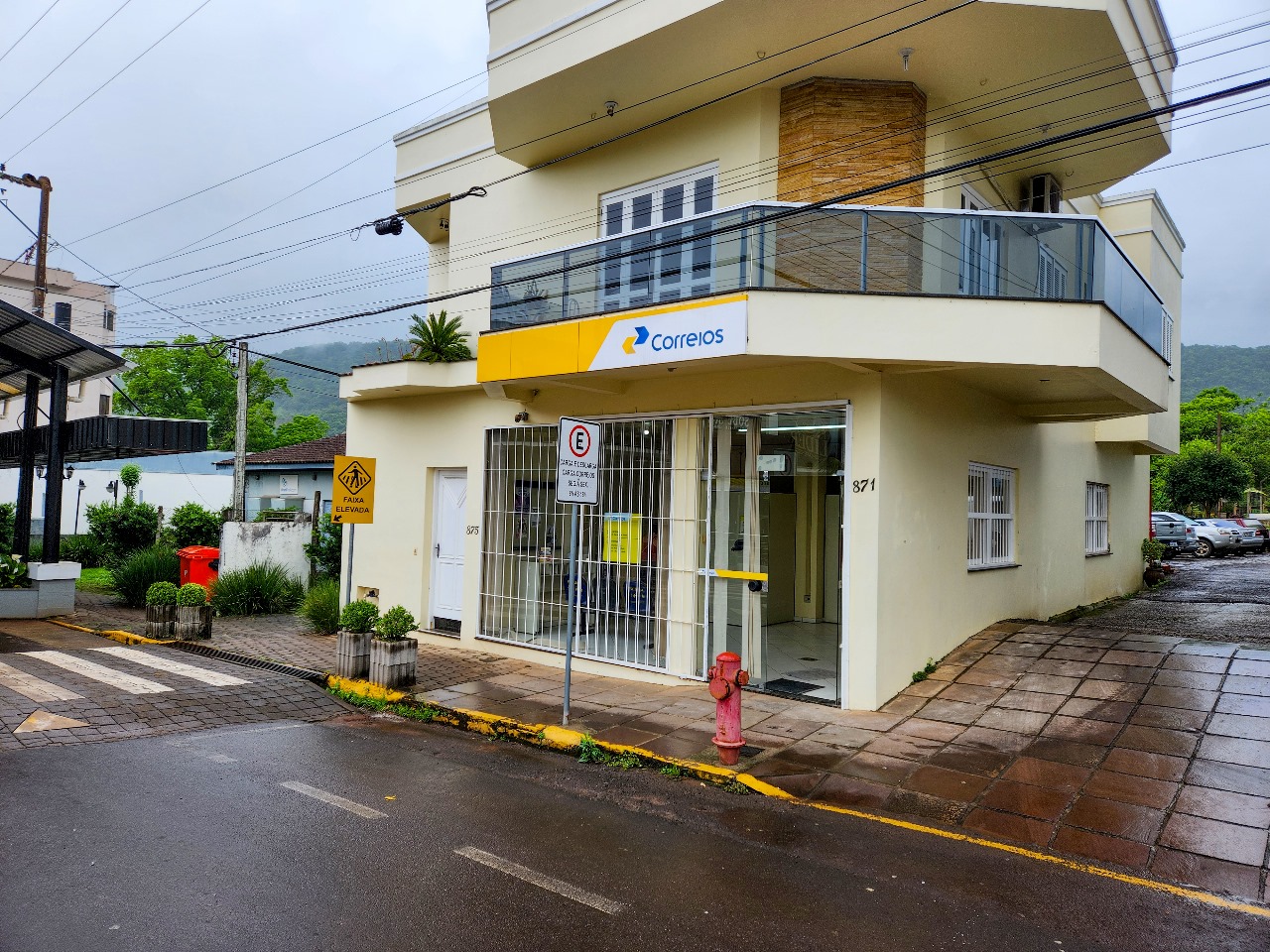 Atendimento da Agência dos Correios