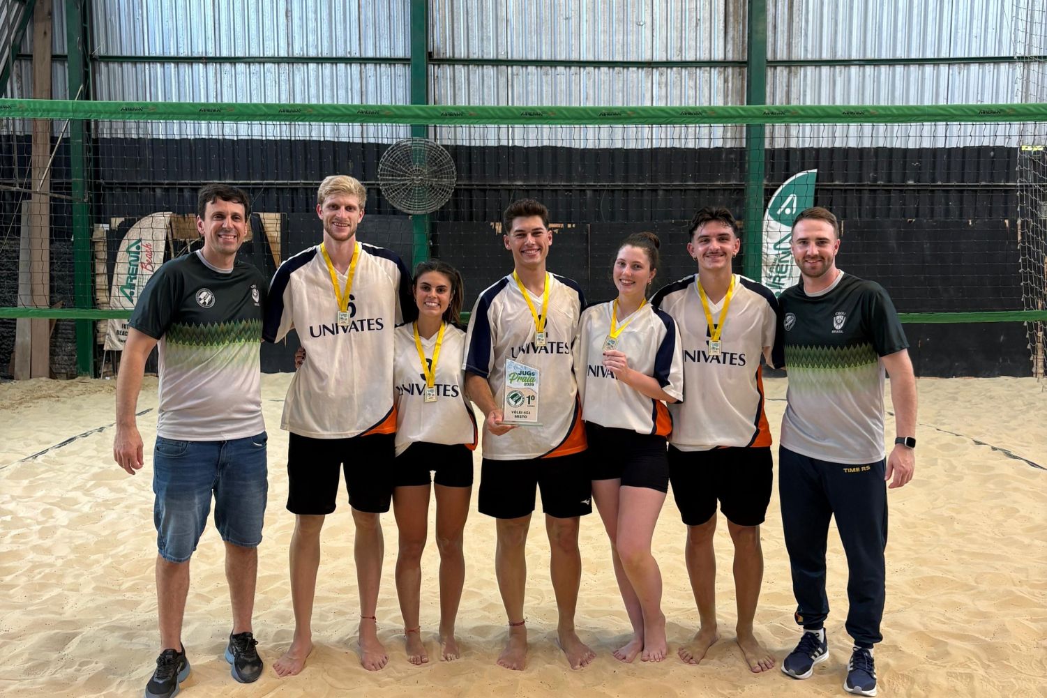 Time de vôlei da Univates vence os Jogos Universitários Gaúchos (JUGs ...